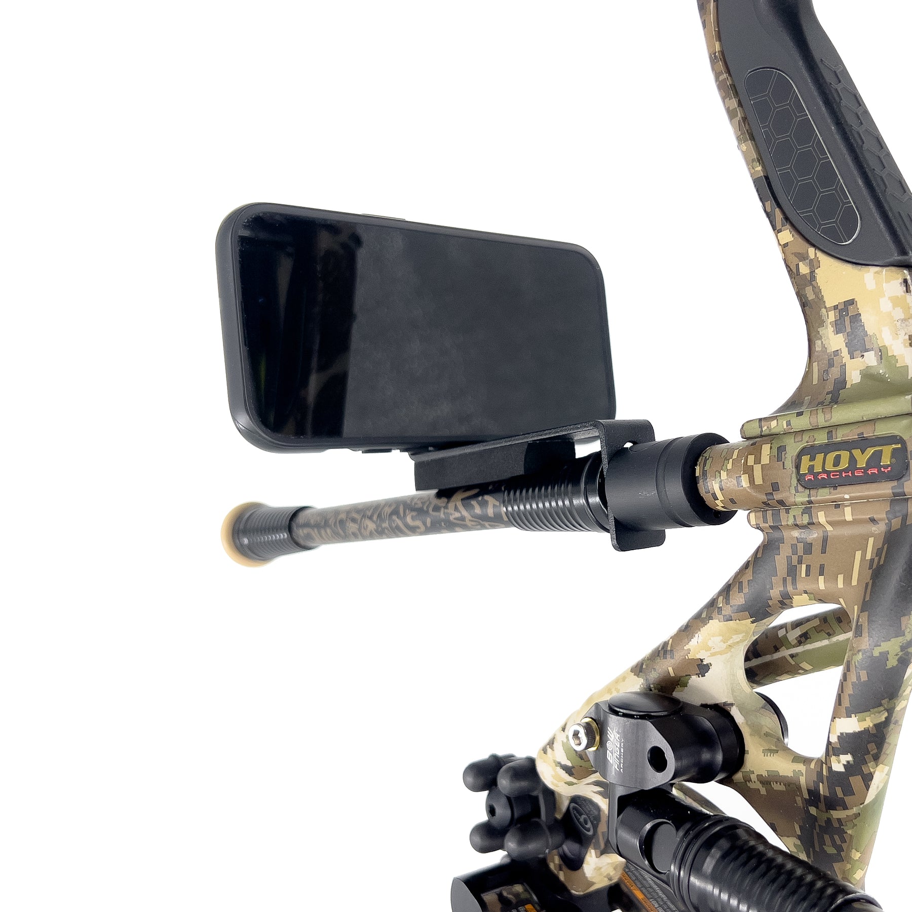 MAG-PRO PLUS - Compound Bow Phone Mount for Plus Sized Phones – Painted ...